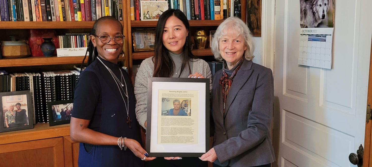 Birgitte Jallov receives Lifetime Achievement Award from Women's ...